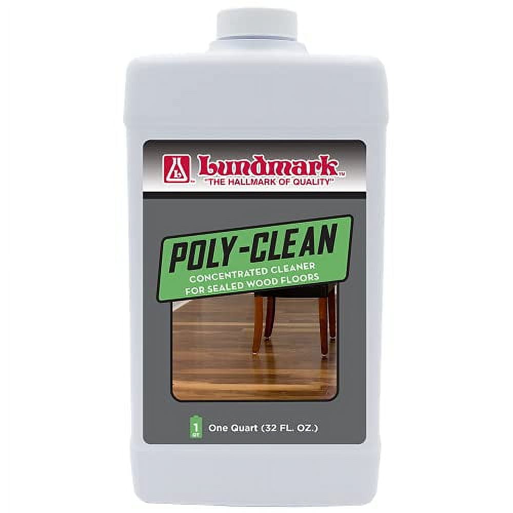 Lundmark Poly-Clean, Cleaner Concentrate for Polyurethane Floors, 32 ...