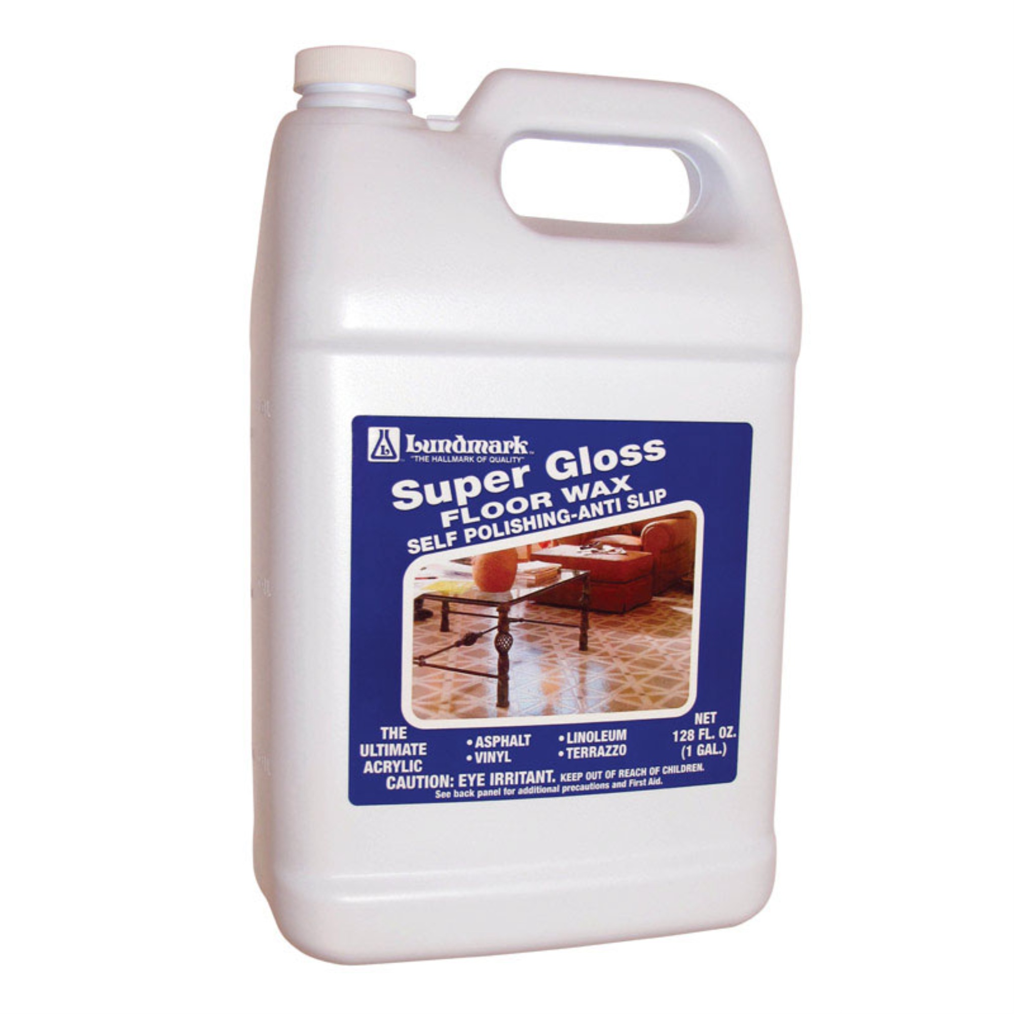 Lundmark Super Gloss Floor Wax Super Gloss Anti-Slip Floor Wax Liquid 1 ...