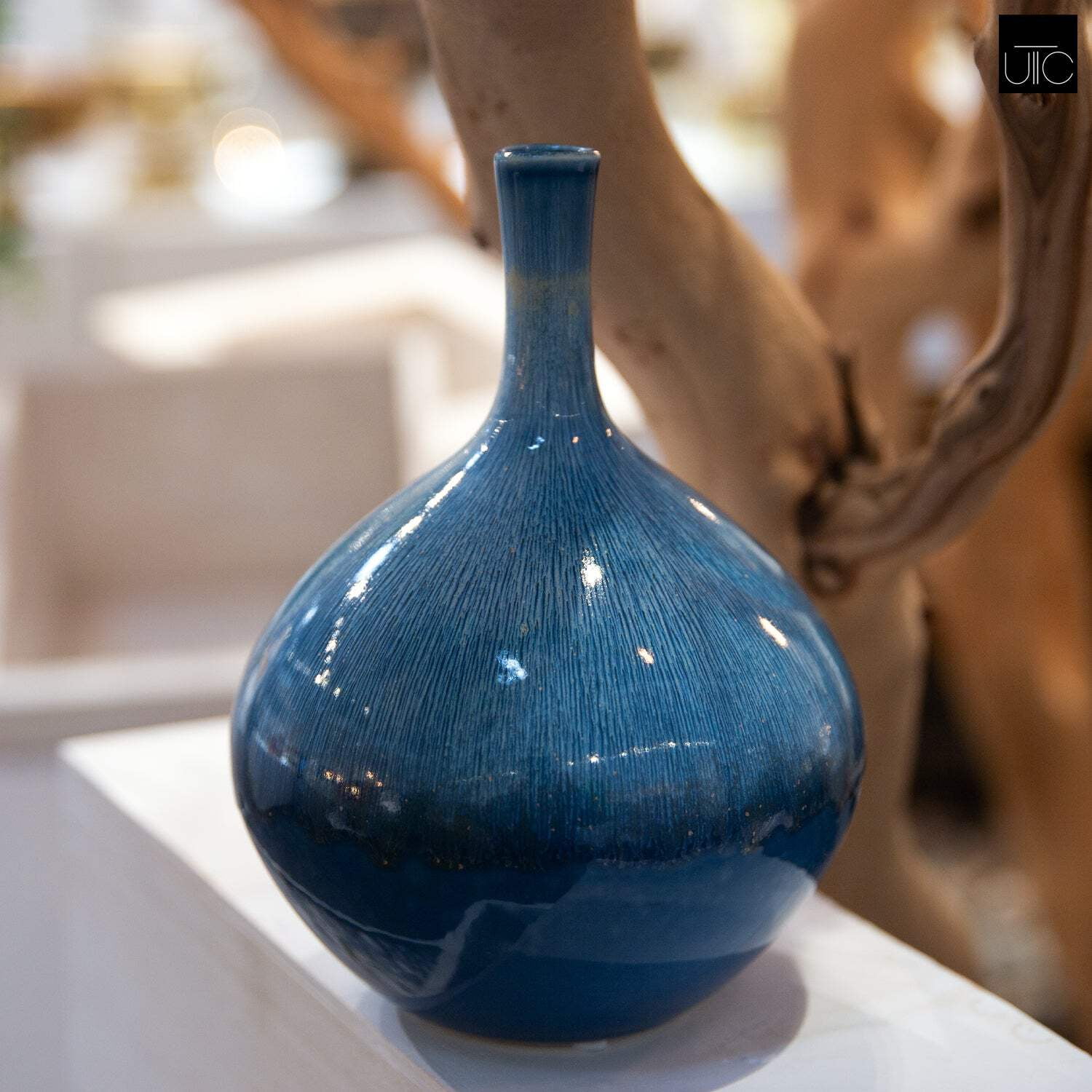 Lunelle Stoneware Flower Vase - Walmart.com