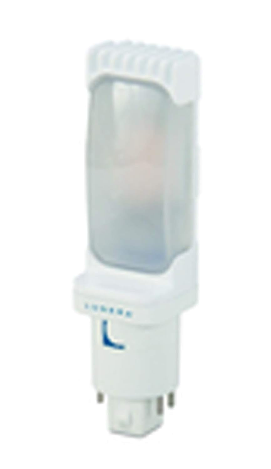 Lunera G24Q 4-Pin Horizontal CFL LED Dimmable Light Bulb, 11W, 1445 ...