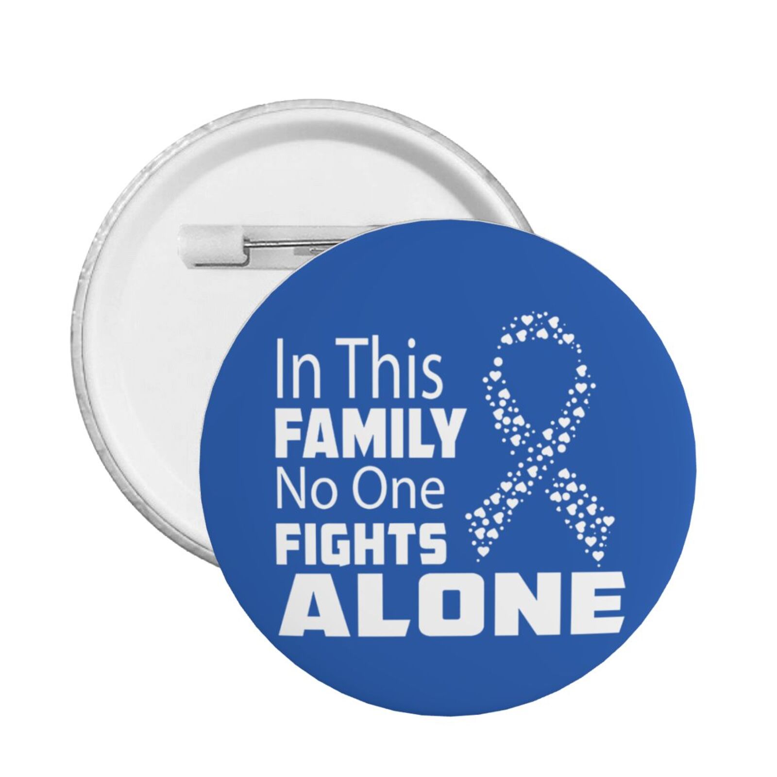 Lung Cancer Awareness Month Circular Button Fashion Badge Decoration ...