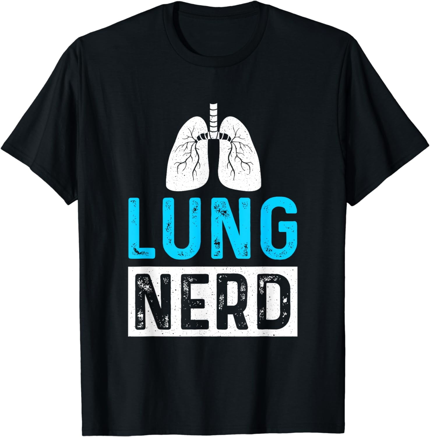 Lung Nerd - Respiratory Therapist RT Gifts T-Shirt - Walmart.com