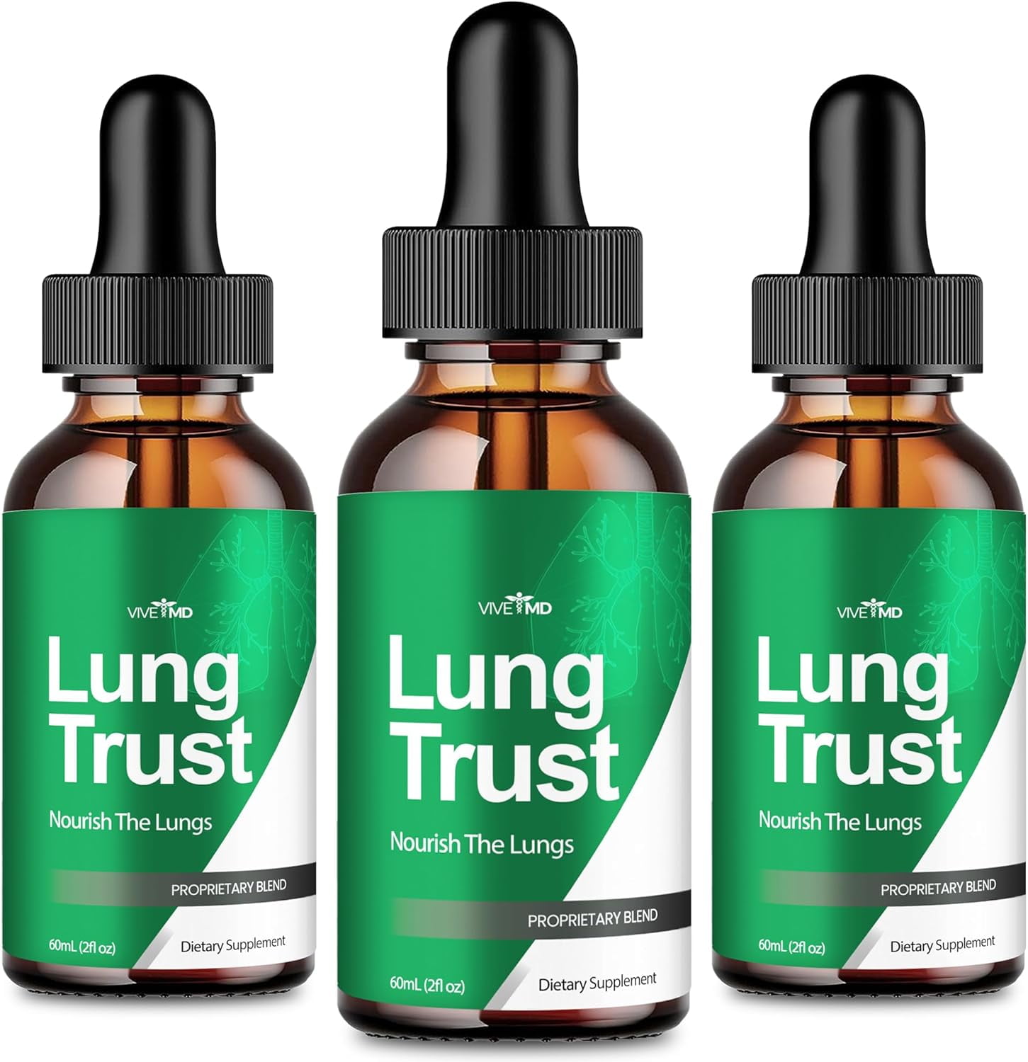 Lung Trust Drops Blood Formula Support Supplement (3 Pack) - Walmart.com