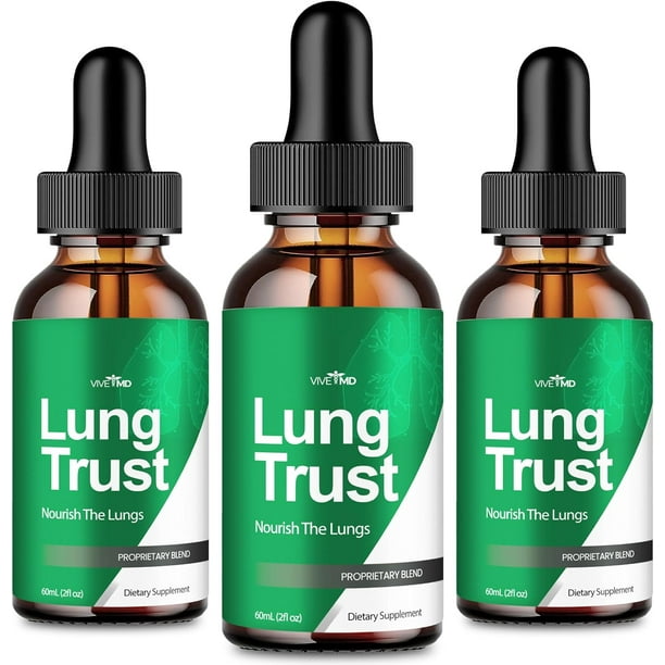 Lung Trust Drops Blood Formula Support Supplement (3 Pack) - Walmart ...