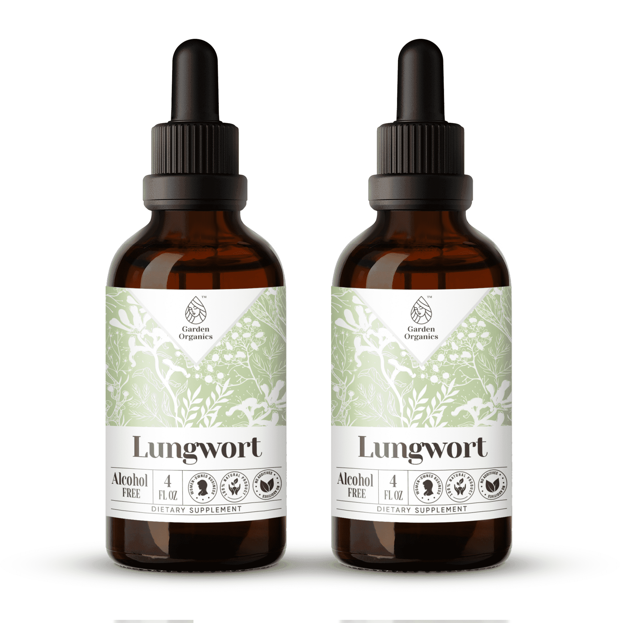 Lungwort Extract, Natural Herbal Supplement for Respiratory Support ...