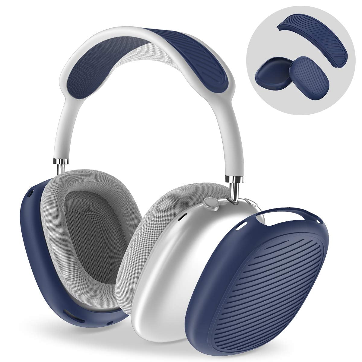 Luniquz 2 Pack/Case for AirPods Max Ear Cups Cover & Headband Cover ...