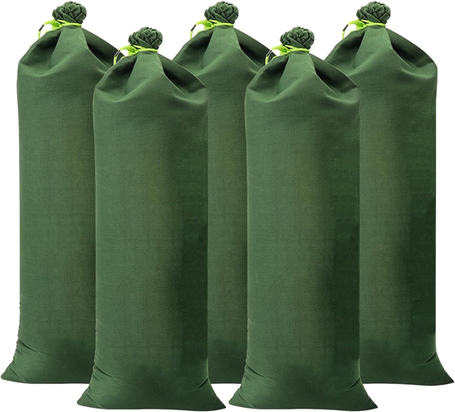 Luniquz 5Pcs Sand Bags, Sandbags For Flooding Thickened Canvas Flood ...