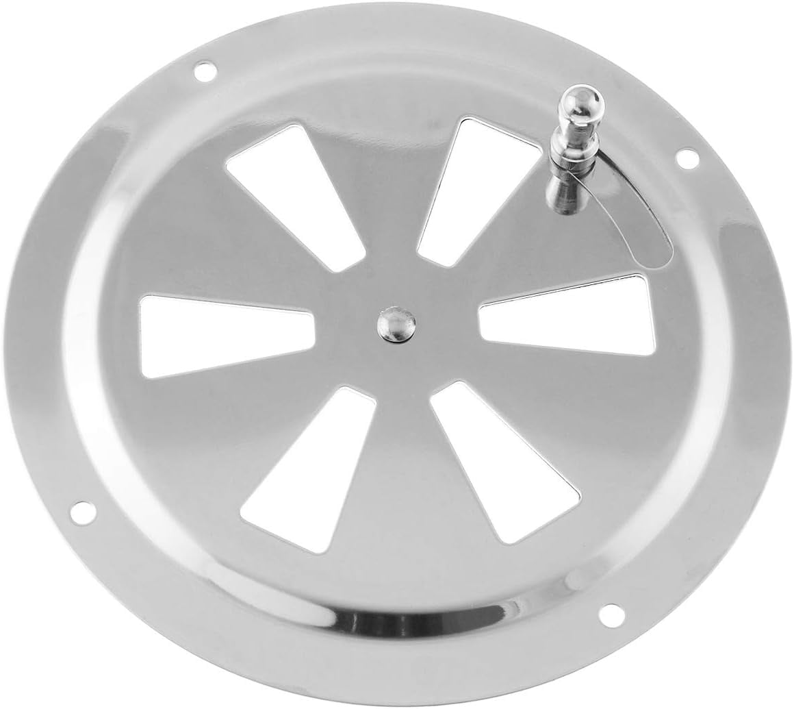 Luniquz 5inch Stainless Steel 316 Ventilation Sheet Opening and Closing ...