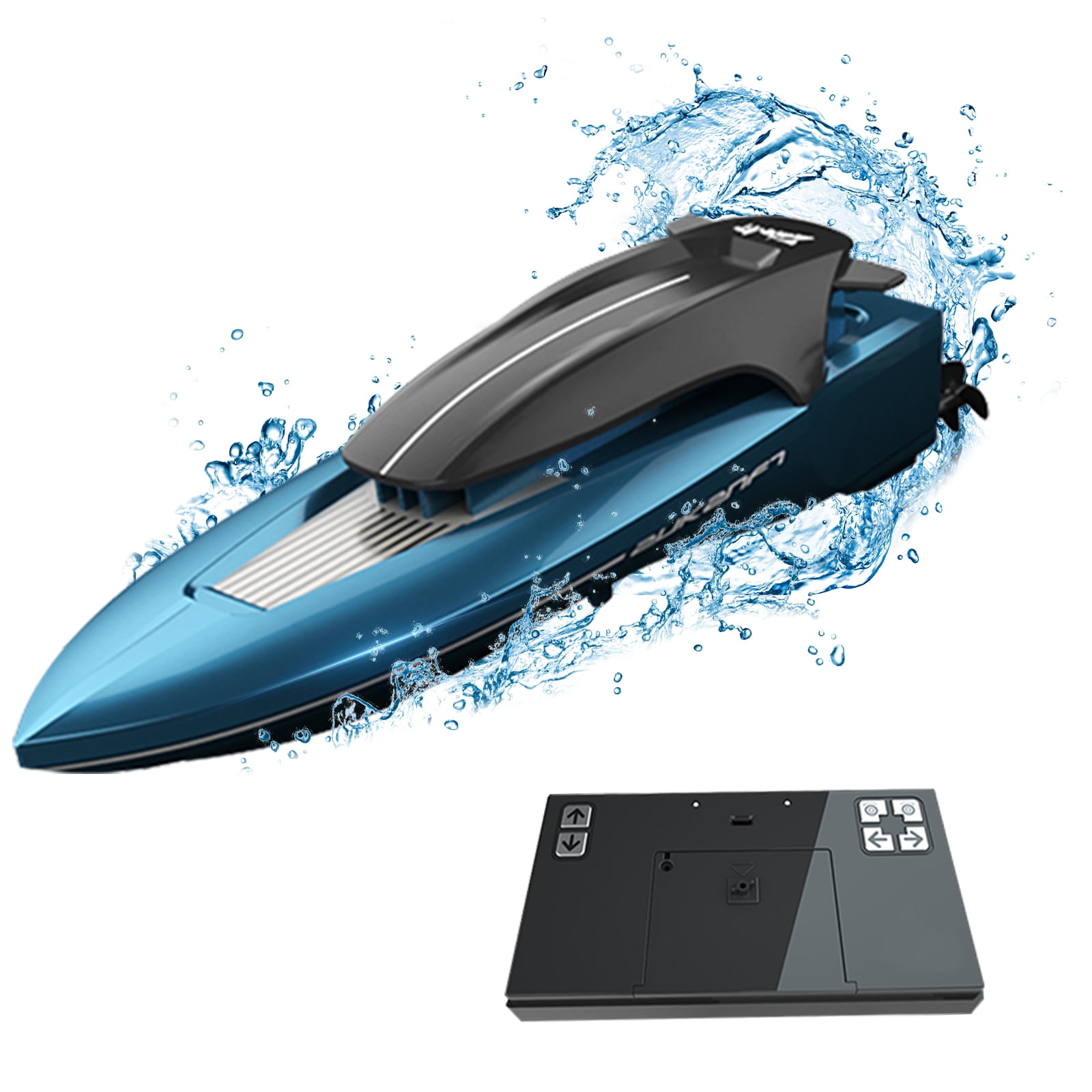 Luniquz High Speed RC Boat, 25 Km/h High Speed Remote Control Boat for ...
