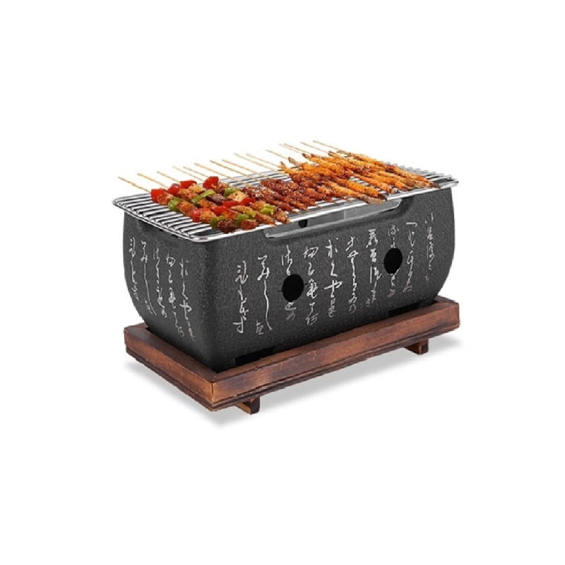 Luniquz Japanese Style BBQ Grill, Portable Barbecue Stove Japanese Food ...
