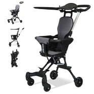 Wonder Buggy Skyler Jumbo Umbrella Stroller With Round Canopy & Mesh ...