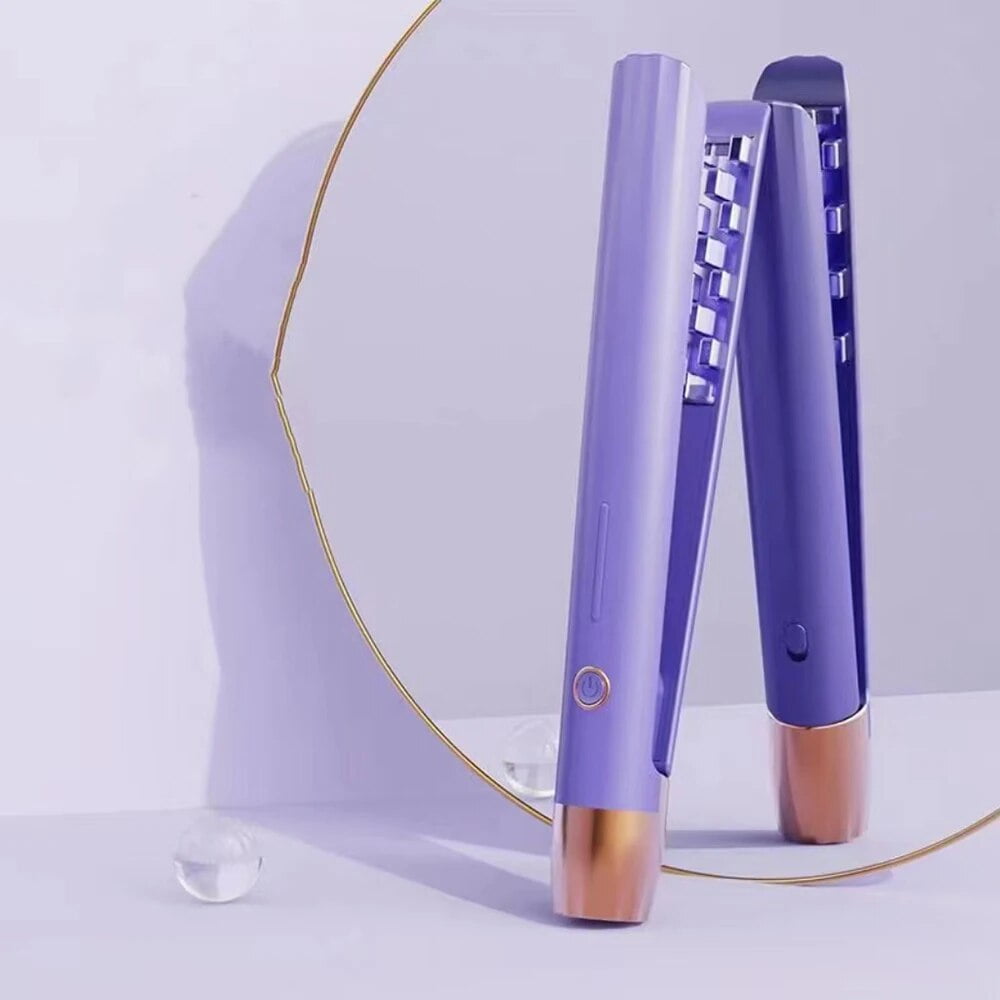 Luniquz Professional Volumizing Hair Iron Ceramic 3D Grid Hair Crimper ...