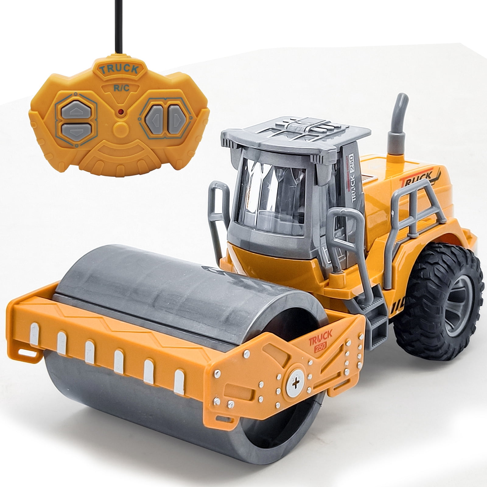 Luniquz RC Cars, Remote Control Car Construction Vehicles Toys for Boys ...