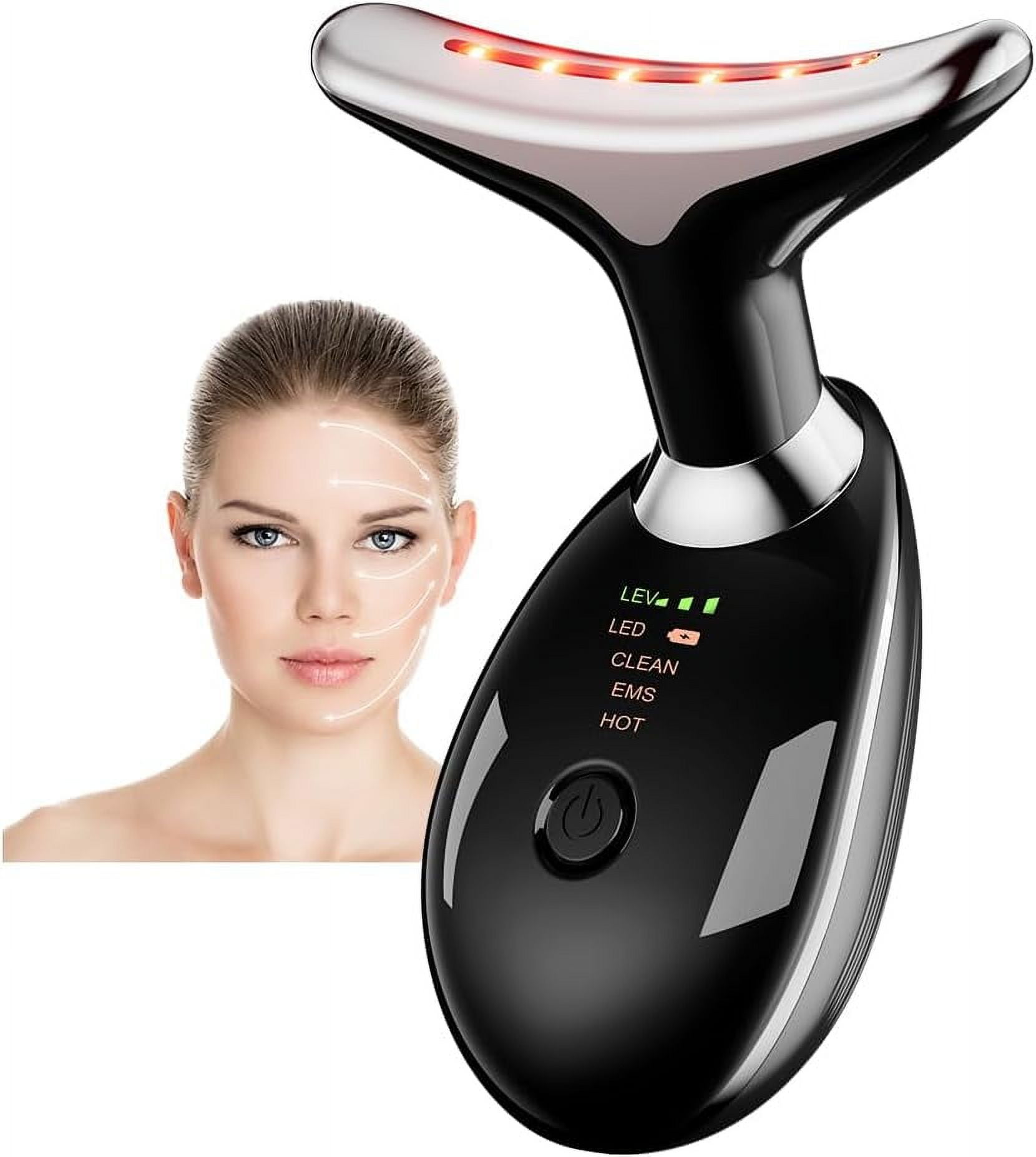 Luniquz Red Light Therapy for Face, 3-in-1 Firming Removal Facial ...