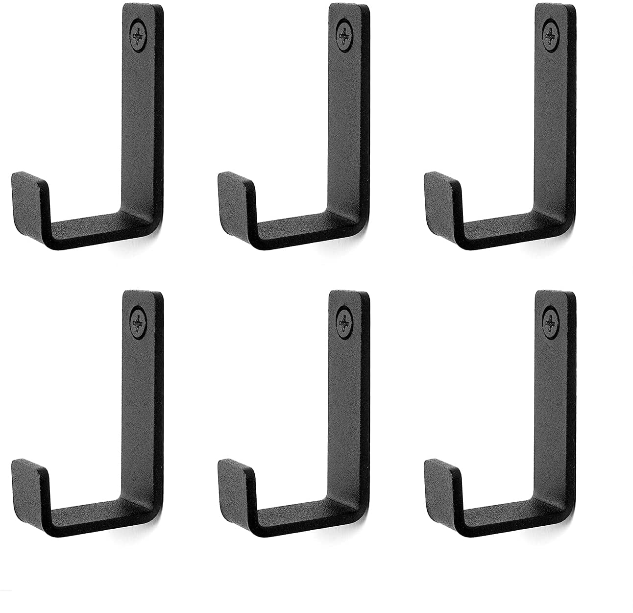 Luniquz Robe & Towel Hook, 6 Pack Heavy Duty Stainless Steel Outdoor ...