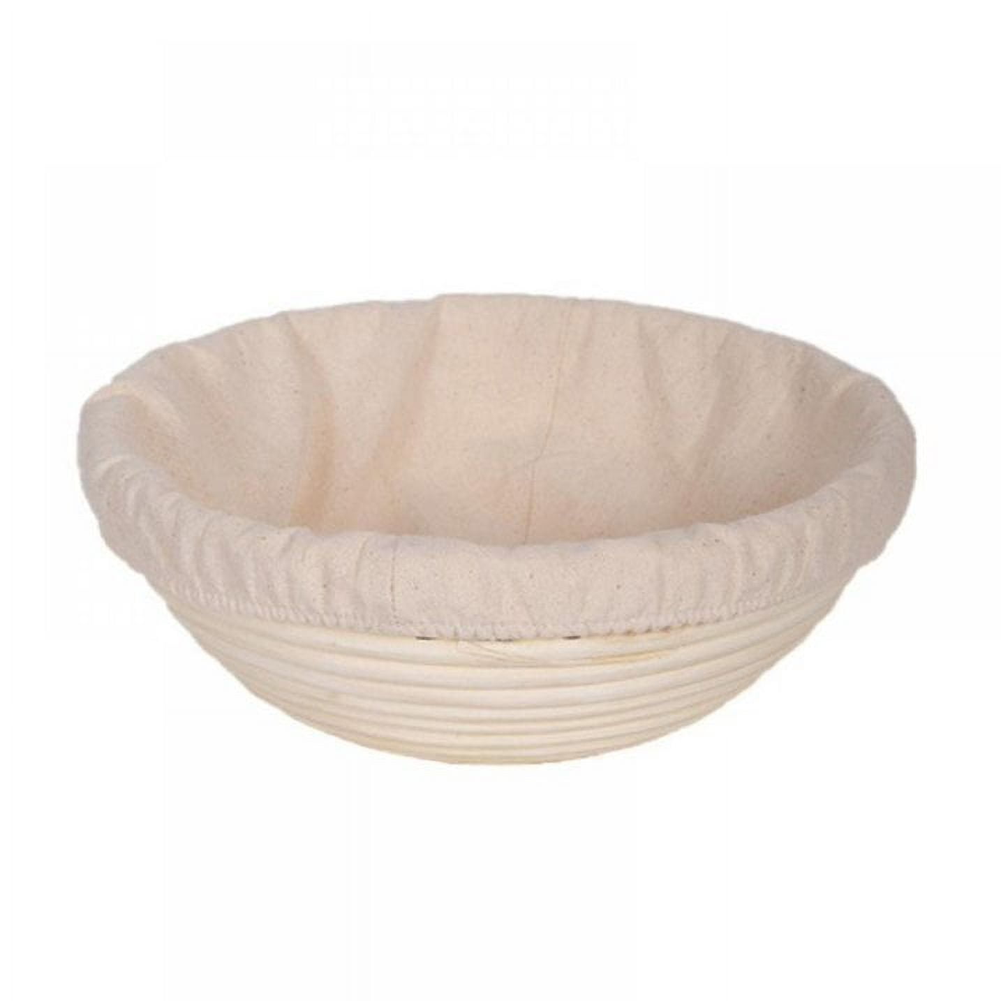 Luniquz Round Bread Proofing Basket Proving Basket Natural Rattan ...
