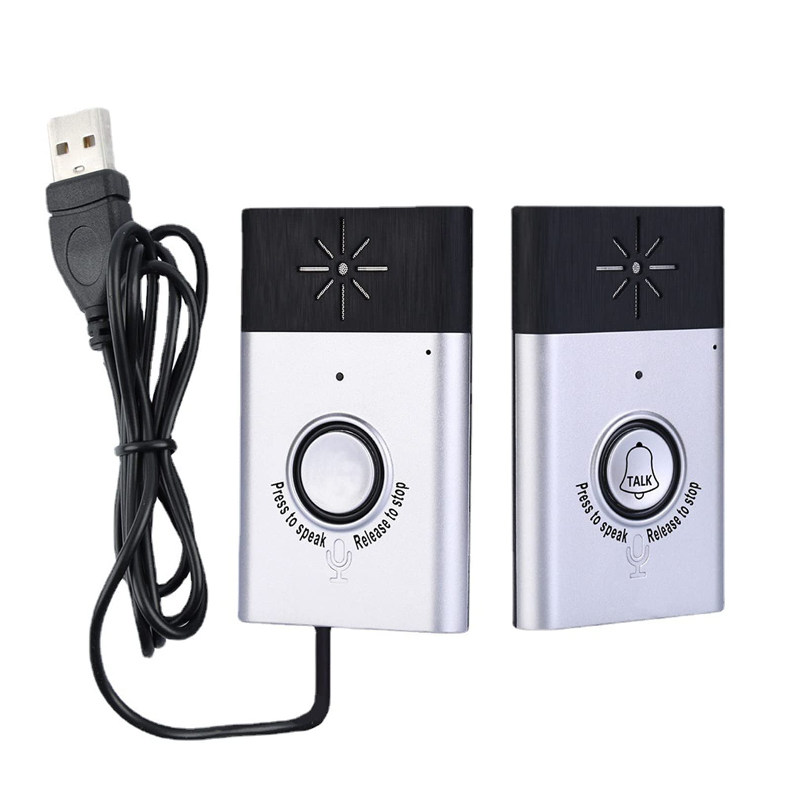 Luniquz Wireless Intercom Doorbells for Home Classroom, Smart 2-Way ...