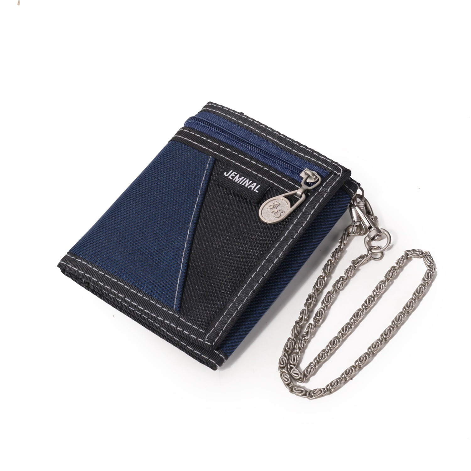 Luniquz Youth Boys Wallets for Kids with Chain Purse Dark Blue ...