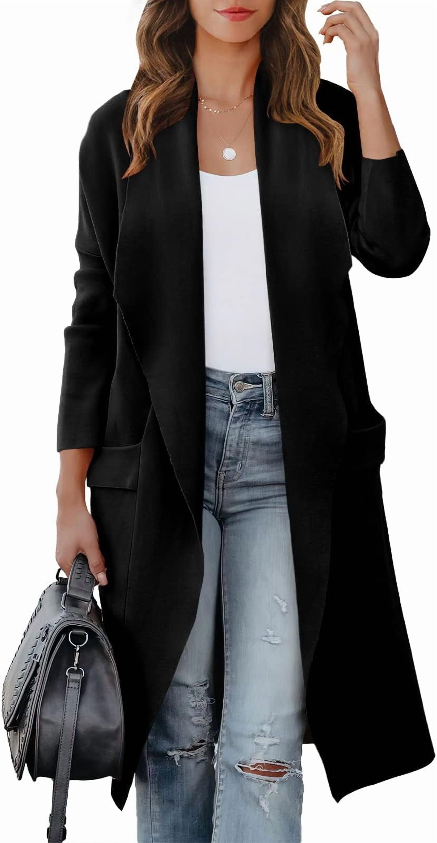 Luniro Women Open Front Coatigan Jackets Long Cardigan Sweaters 2025 ...