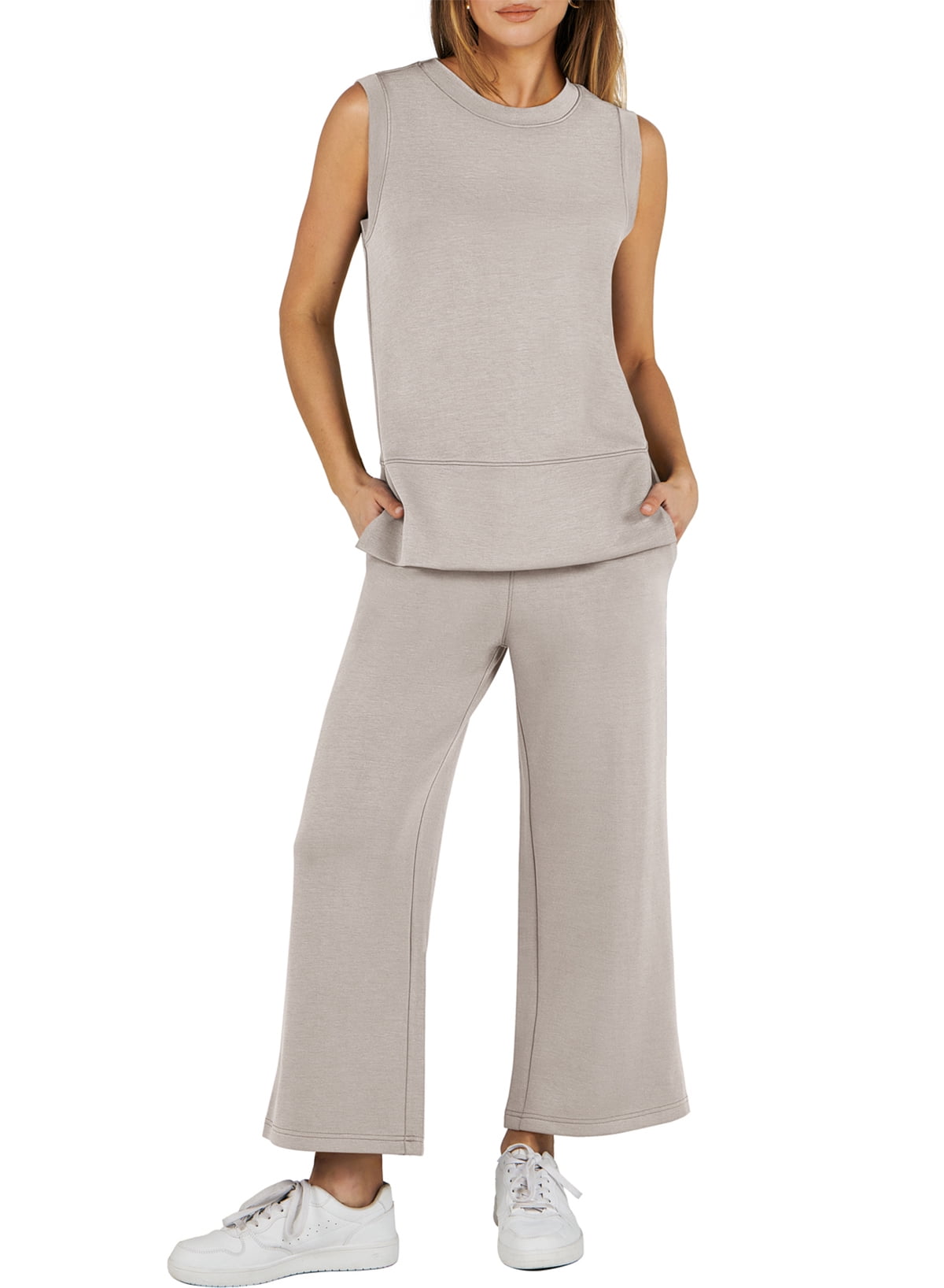 Luniro Women Sweatsuits 2 Piece Sets Summer Matching Lounge Set ...