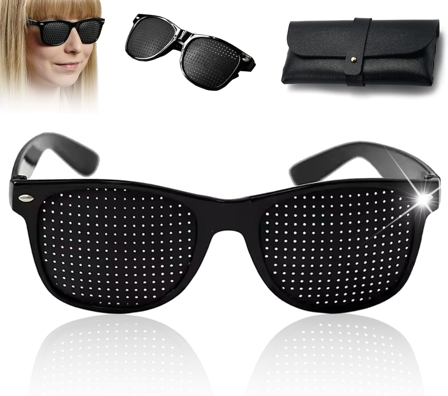 Lunisk Correction Glasses, 2025 New Lunisk Correction Glasses Pinhole ...