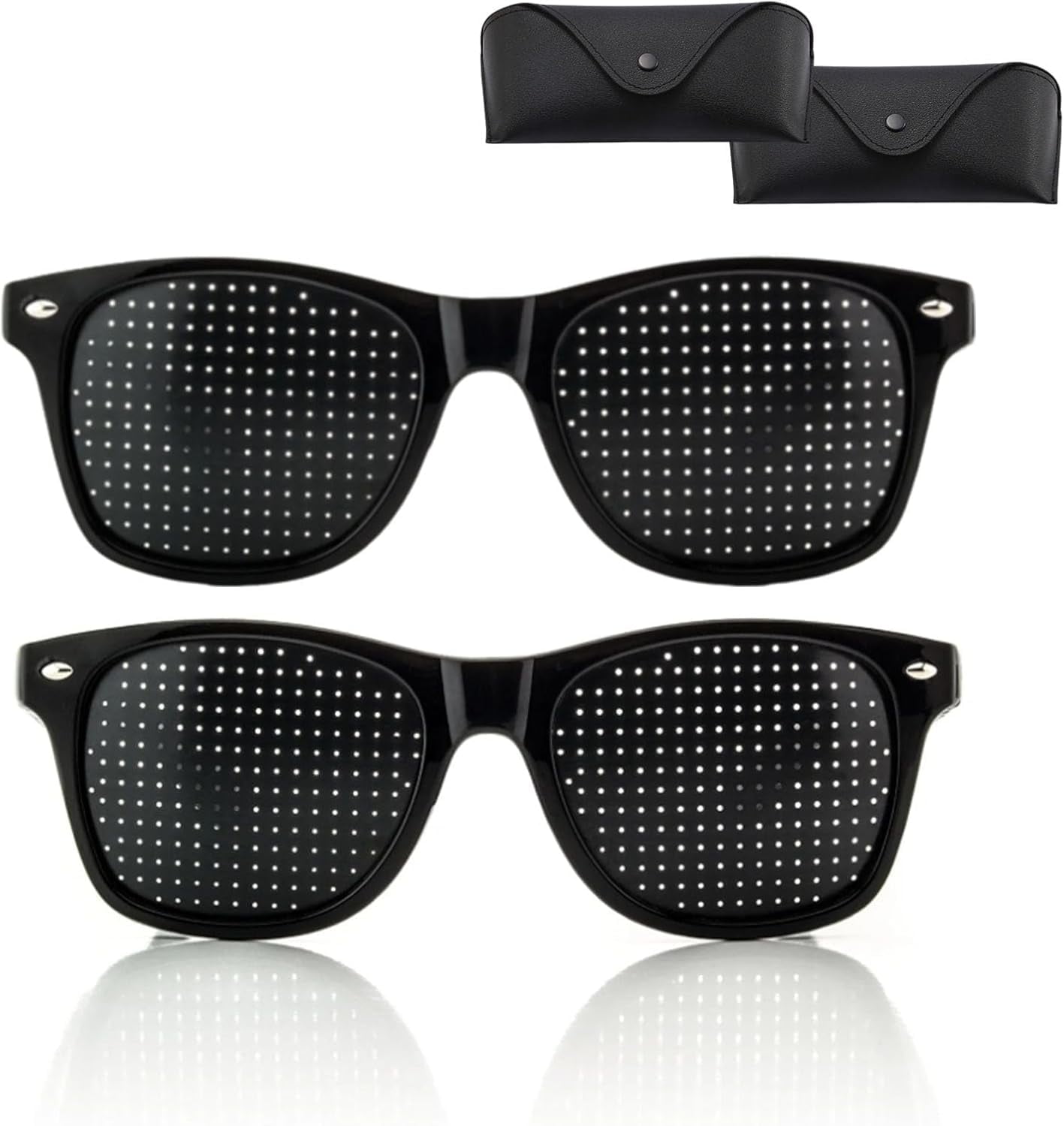 Lunisk Correction Glasses, Vision Correction Glasses Pinhole Design for ...