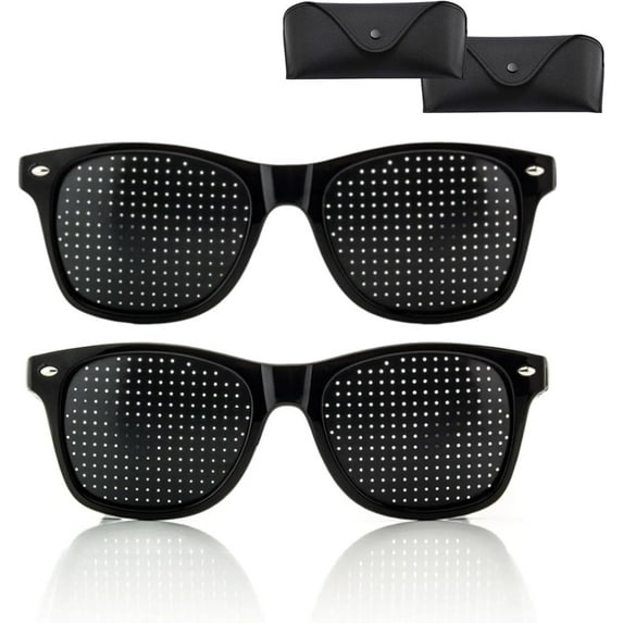 Lunisk Correction Glasses, Vision Correction Glasses Pinhole Design for ...