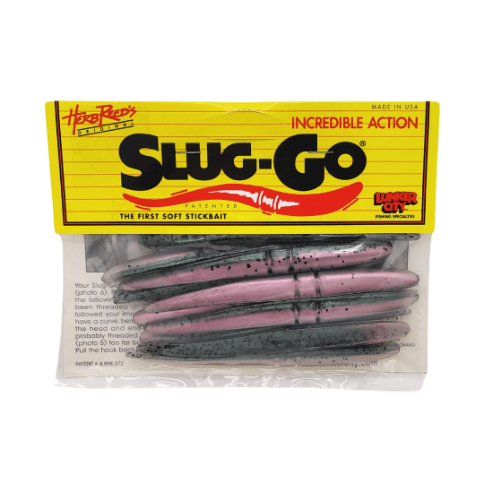 Lunker City Slug-Go Soft Stickbait, 4-1/2", 8pk, Rainbow Trout ...