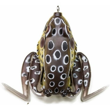 Stanley 4" Ribbit Rubber Frog Softbait, Watermelon, White5 pack ...