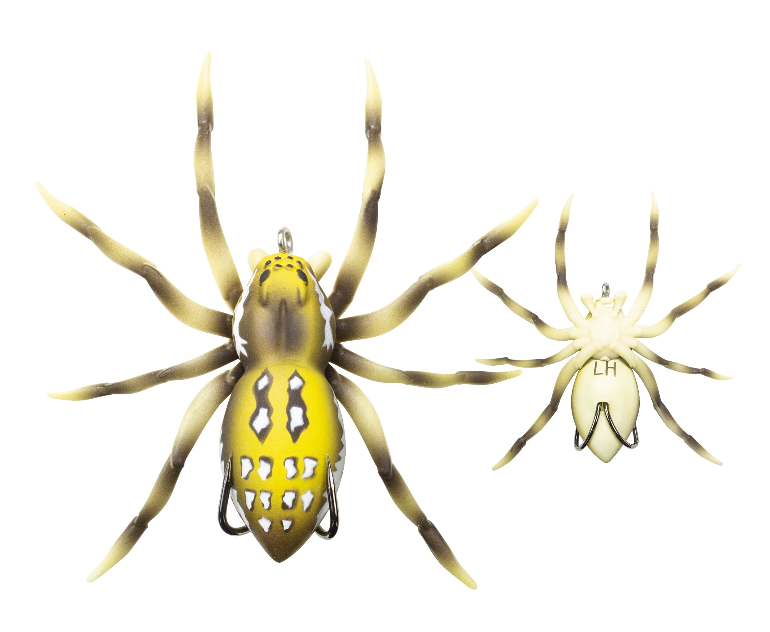 Lunkerhunt Phantom Spider, 2in, 1/4oz Soft Topwater Bait with Walking ...