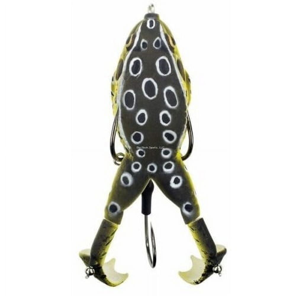 Lunkerhunt PROPF03 Prop Frog Topwater Bass Lure 3 1/2", 1/2oz - Croaker ...