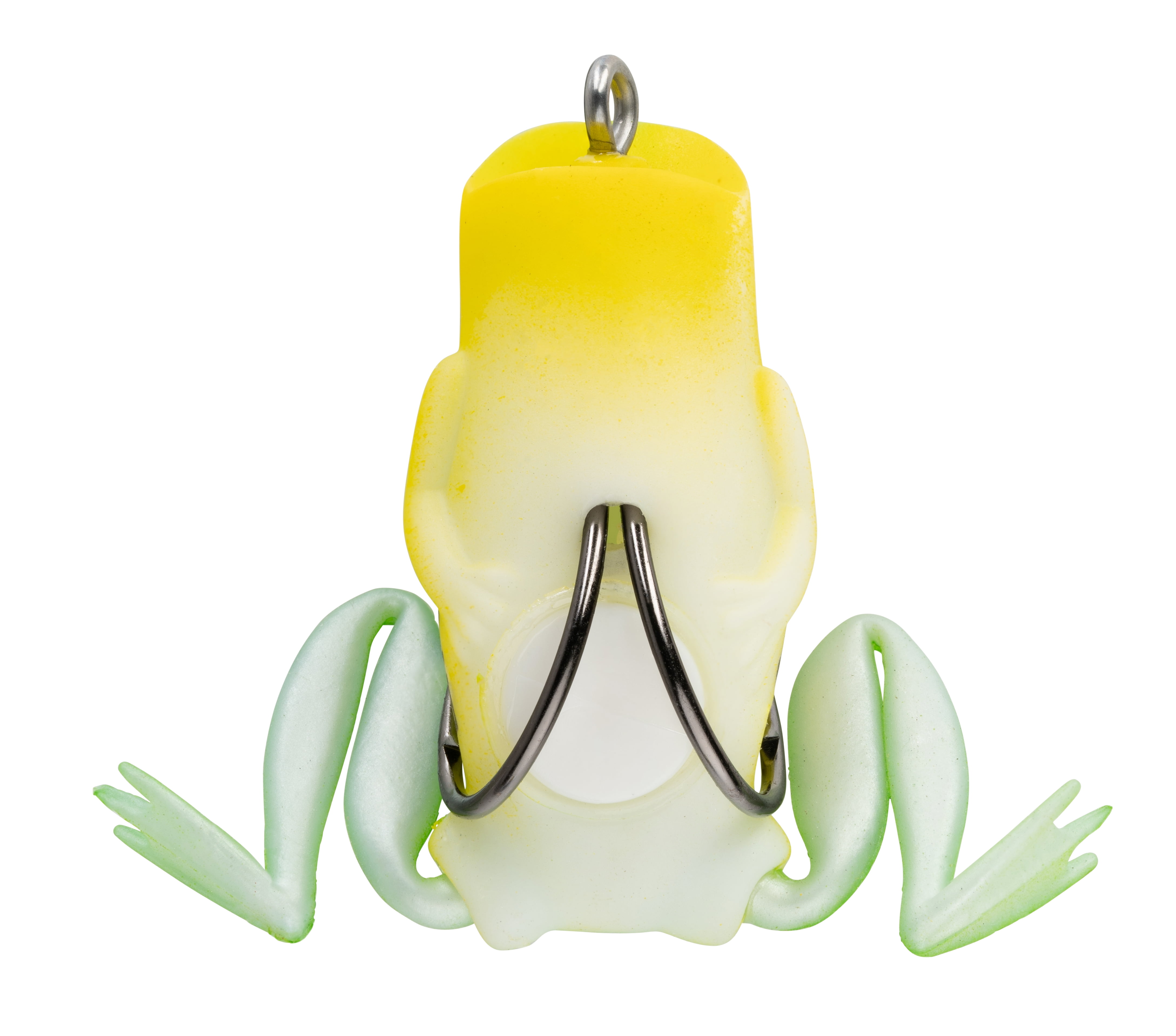 Lunkerhunt QPOP02 Popping Frog Hollow Body Frog 2 1/4" at Rest/1 ...