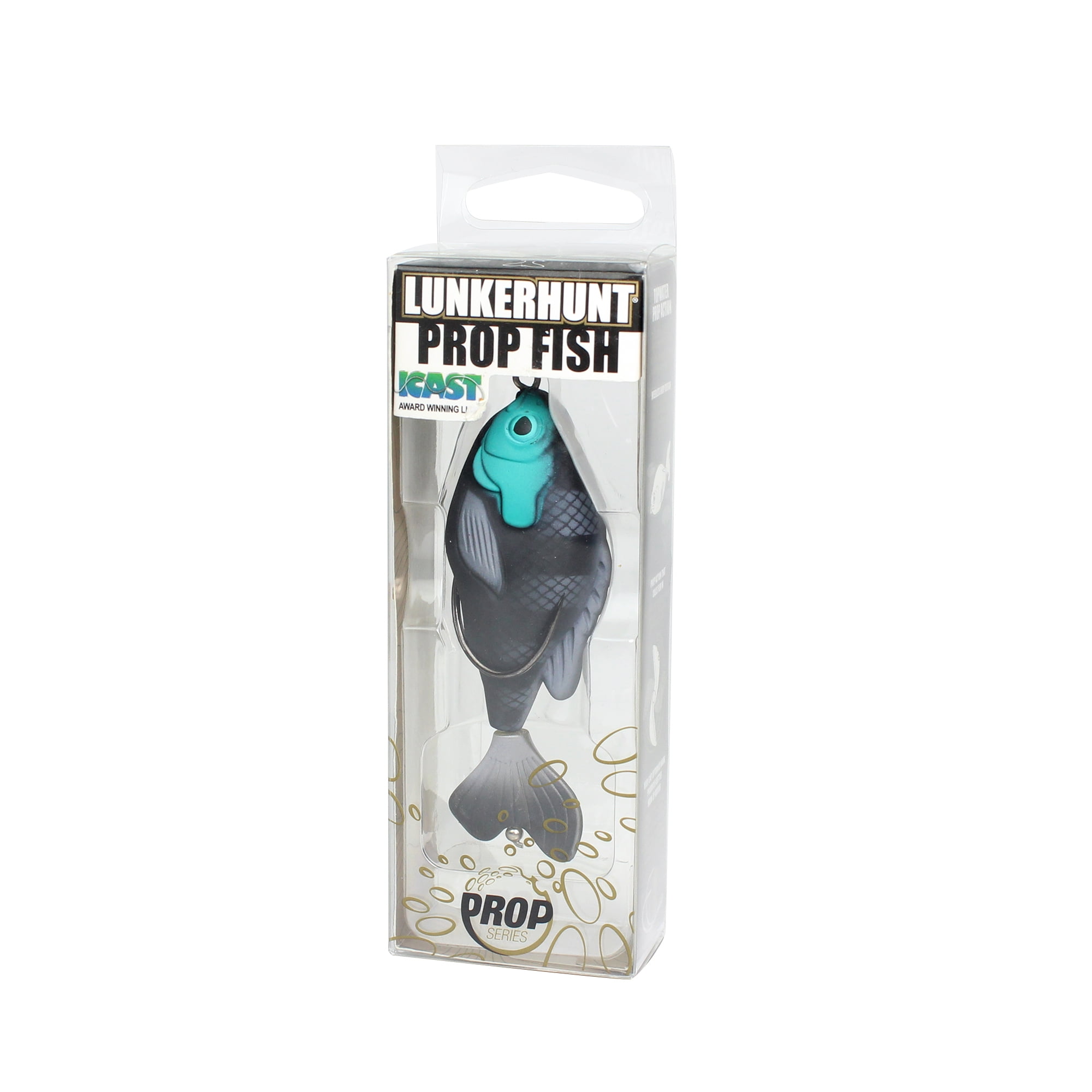Lunkerhunt SUNPRF06 Sunfish Propfish - Stealth - Walmart.com