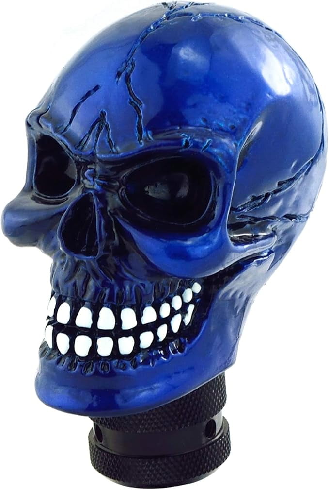 Lunsom Skull Gear Shift Head Resin Shifter Knob Car Transmission ...