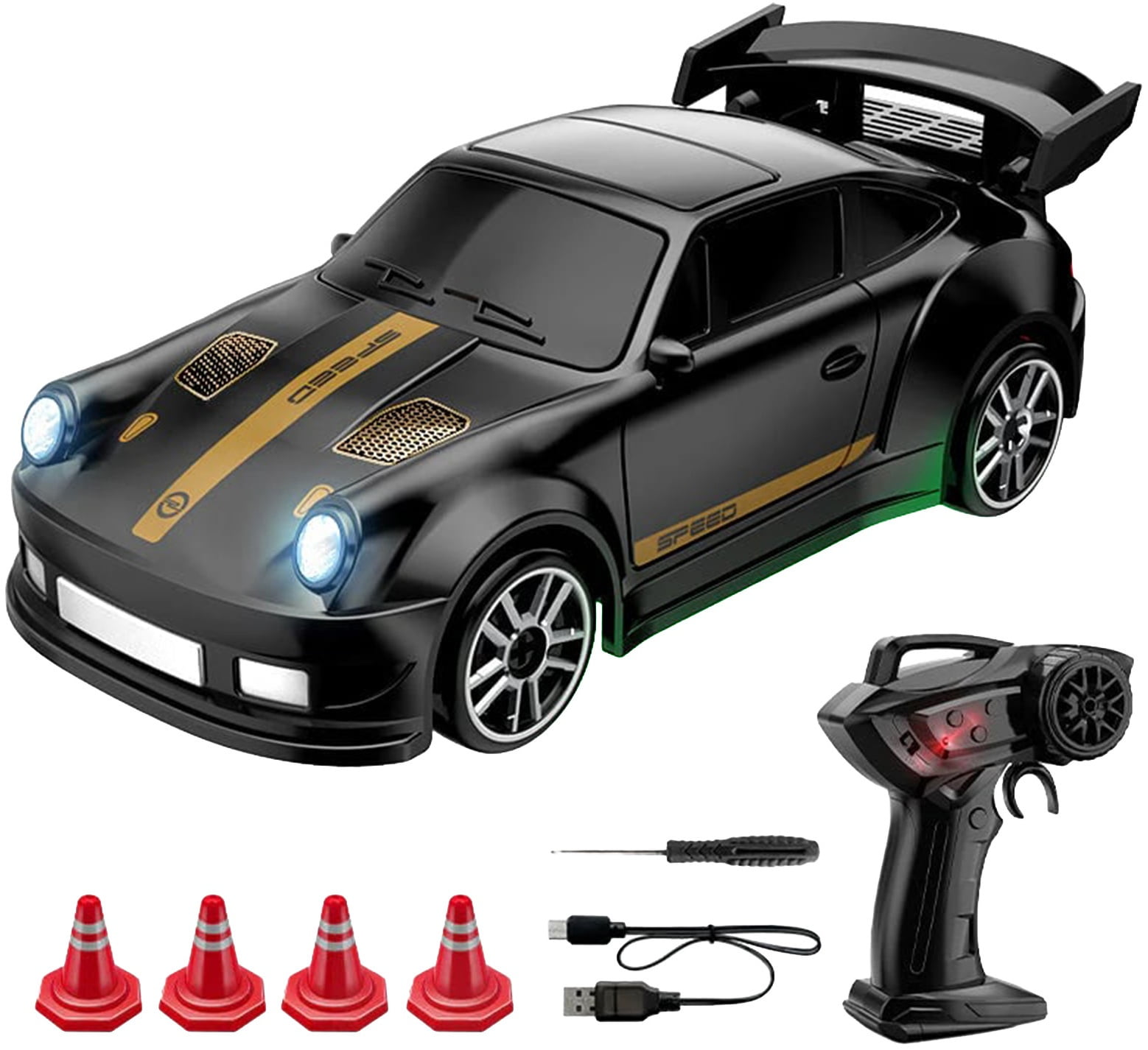 2025 New Desktop Drift Car for Kids Adults - 1/64 Scale Remote Control ...