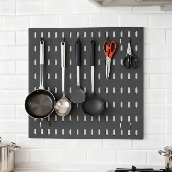 Lunxisen 1 Pcs Metal Tabletop Pegboard Display Stand for Craft Shows ...