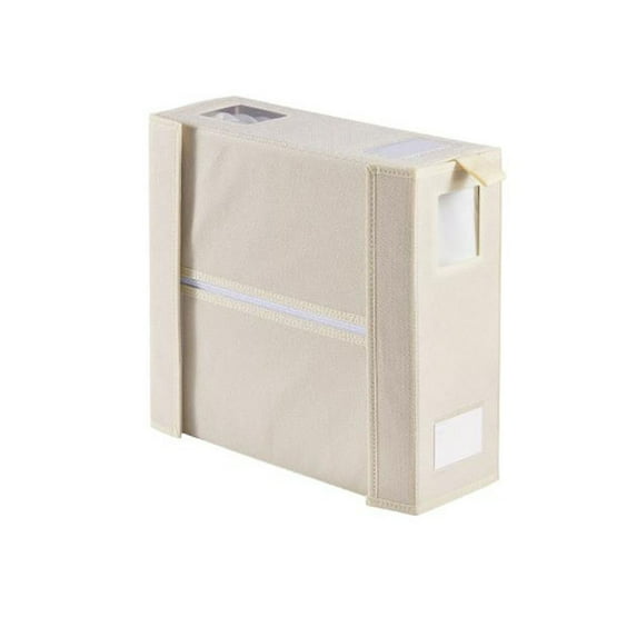 Lunxisen 2 Pcs Bed Sheet Closet Organizers and Storage,Sturdy Foldable ...