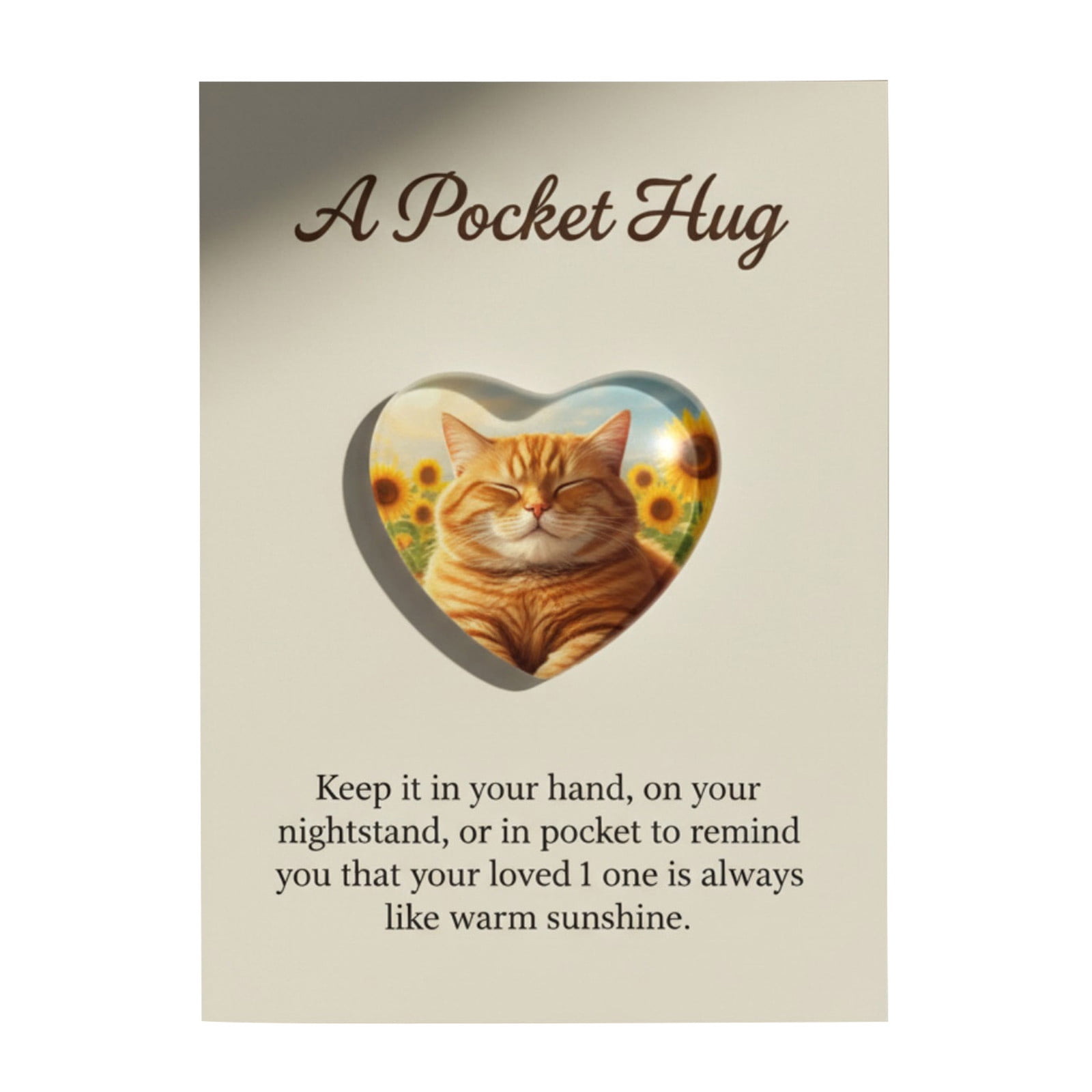 Lunxisen 2 Pcs Pocket Hug with Mini Desk cat Small Gifts for Friends ...
