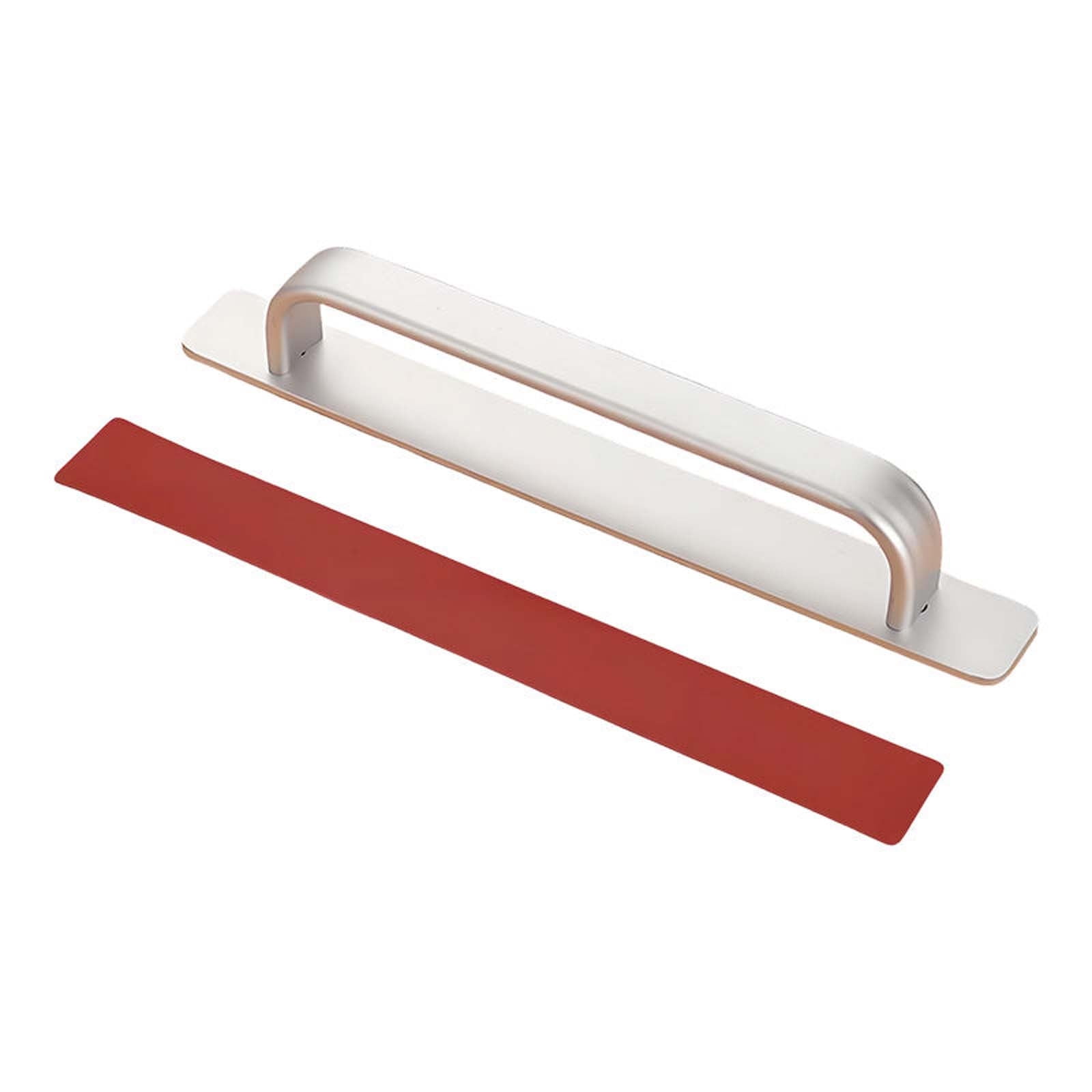 Lunxisen 2 Pcs Self Cabinet Handle, Stick On Sliding Barn Door Pull for ...