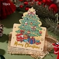 Lunxisen 40 Pcs Christmas Greeting Cards with Gold Foiling Xmas Tree ...