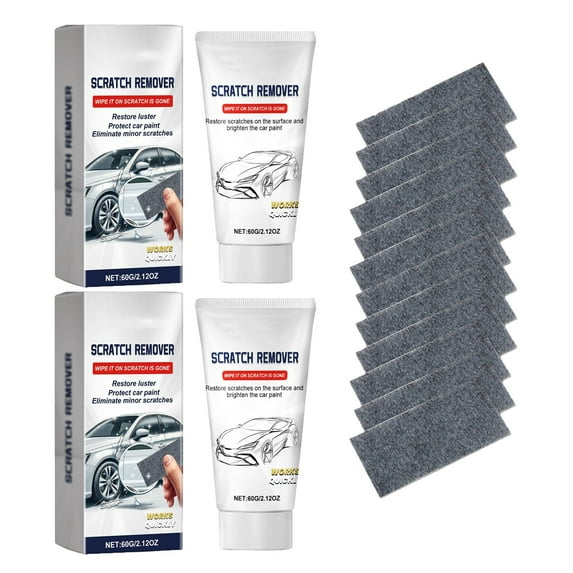 Lunxisen 8 Pcs Nano Sparkle Cloth Car Scratch Remover , Multi-Purpose ...