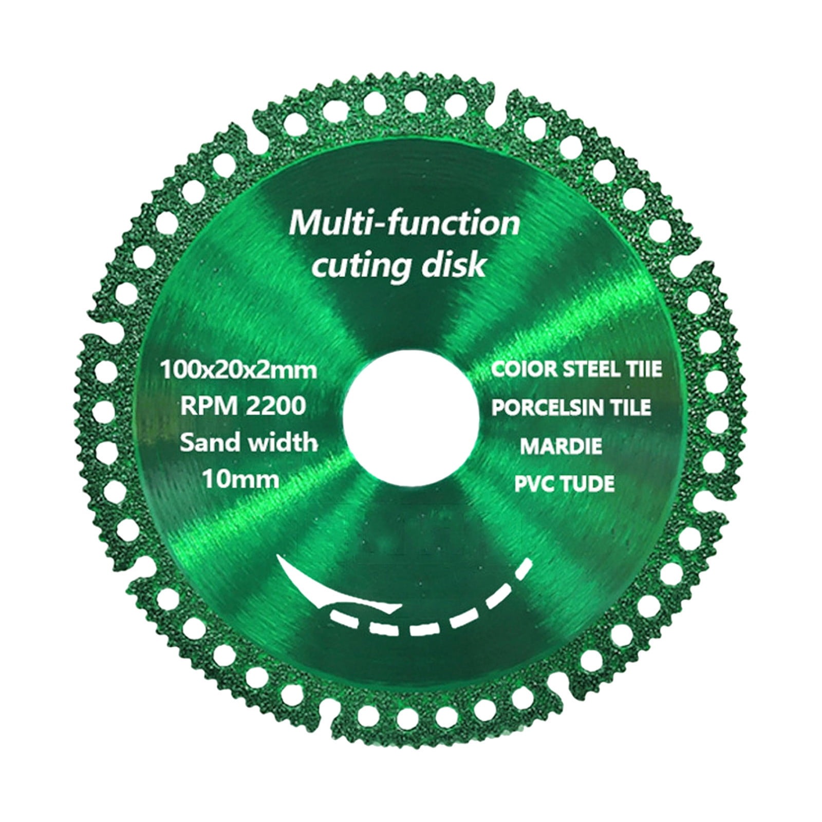 Luo Indestructible Disk For Grinder Fine Corrugated Tile Cutting Discs ...