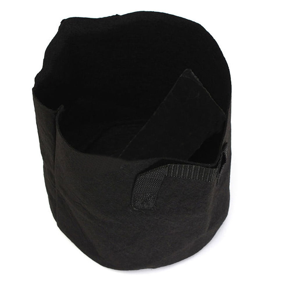 Luo Round Fabric Pots Pouch Root Container Grow Bag Aeration Pot ...