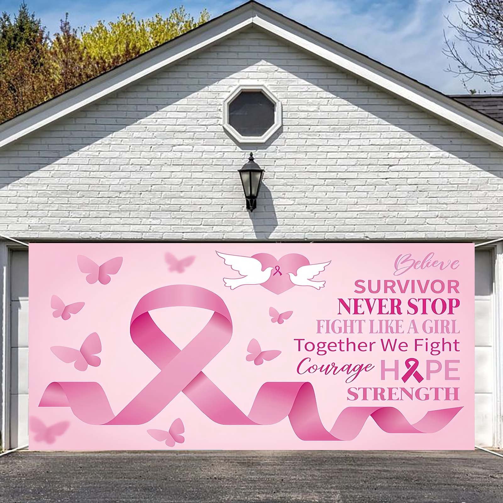 LuoYinDa Tailgating Flag Pole with Tire Mount Cancer Publicity ...