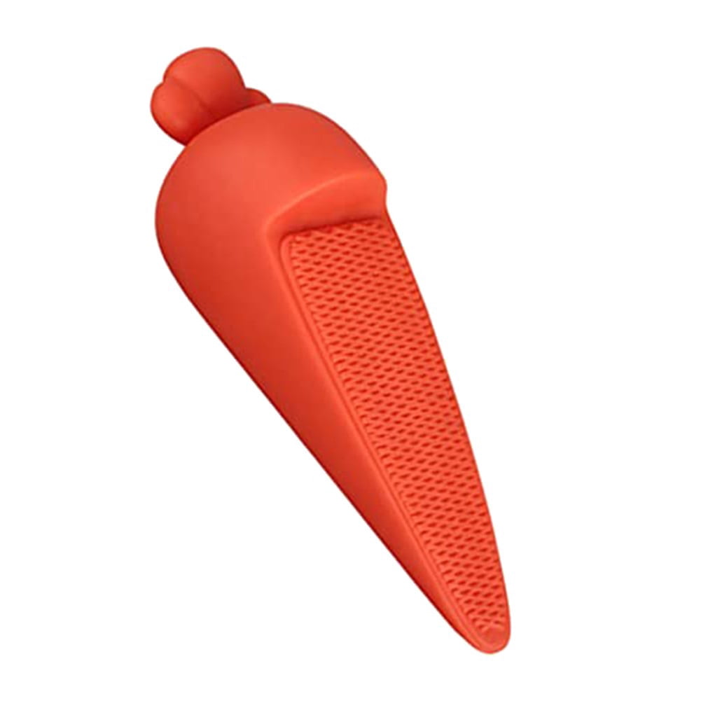 Luolandi Cute Carrot Shaped Door Wedge Stopper Protect Your Floor and ...