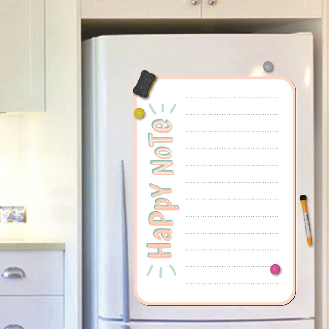 Luolandi Magnetic Dry Erase Board Fridge Markers White Board Sheet ...