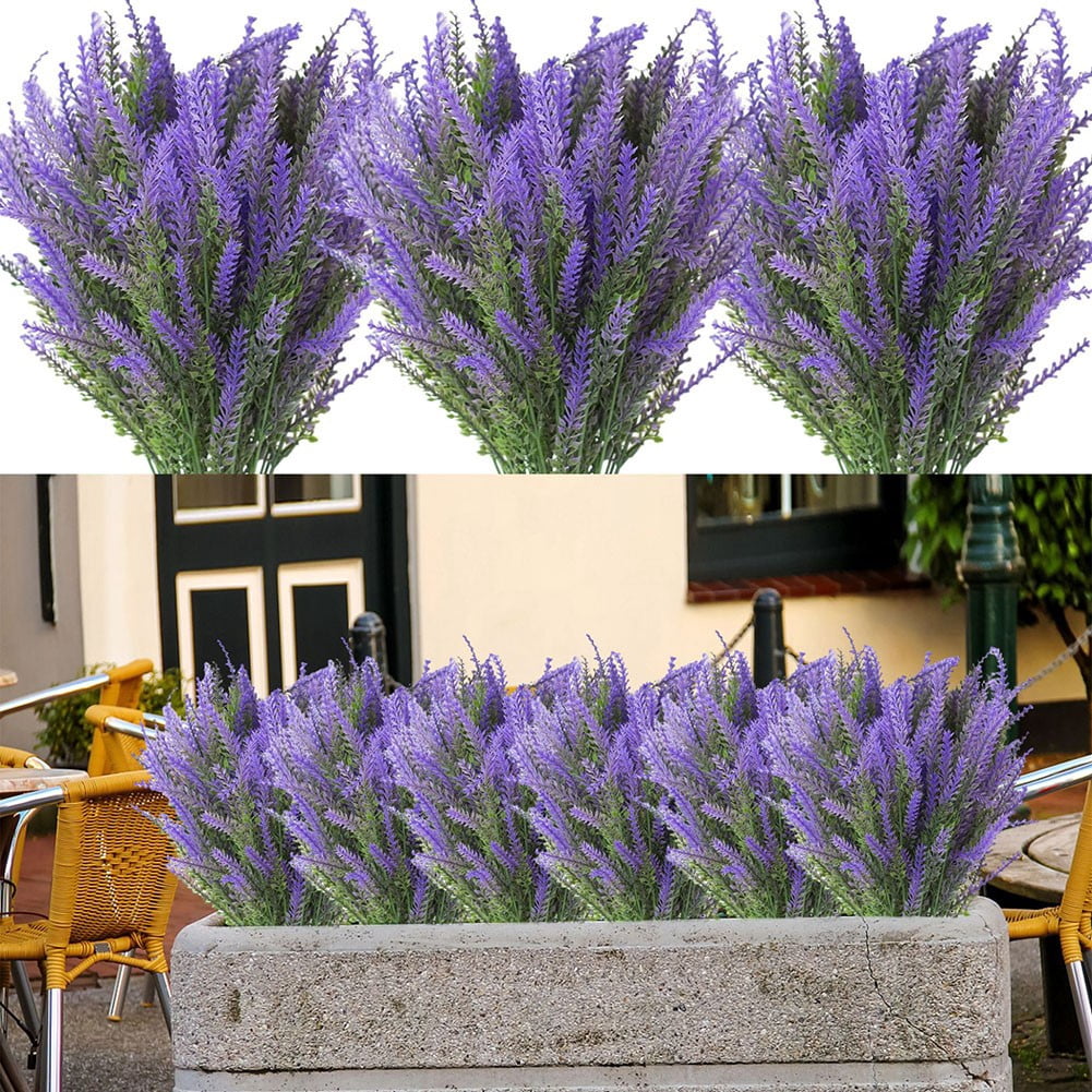 Luolandi New Simulation Hair Planting Simulation Lavender Flower ...