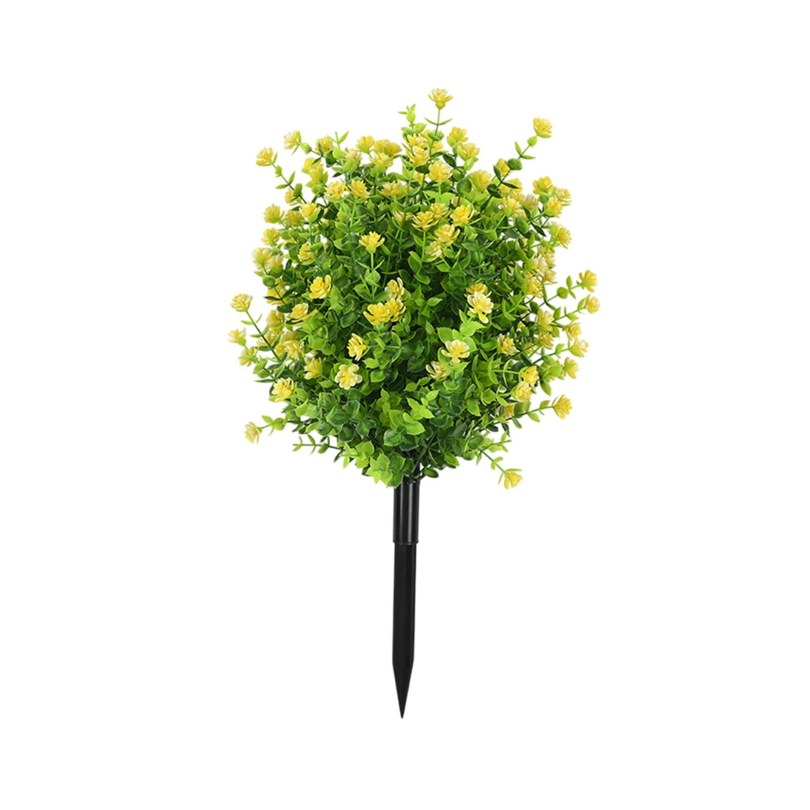 Luoshdecor Artificial Flower Bushes with Ground Spike,Realistic Shrubs ...