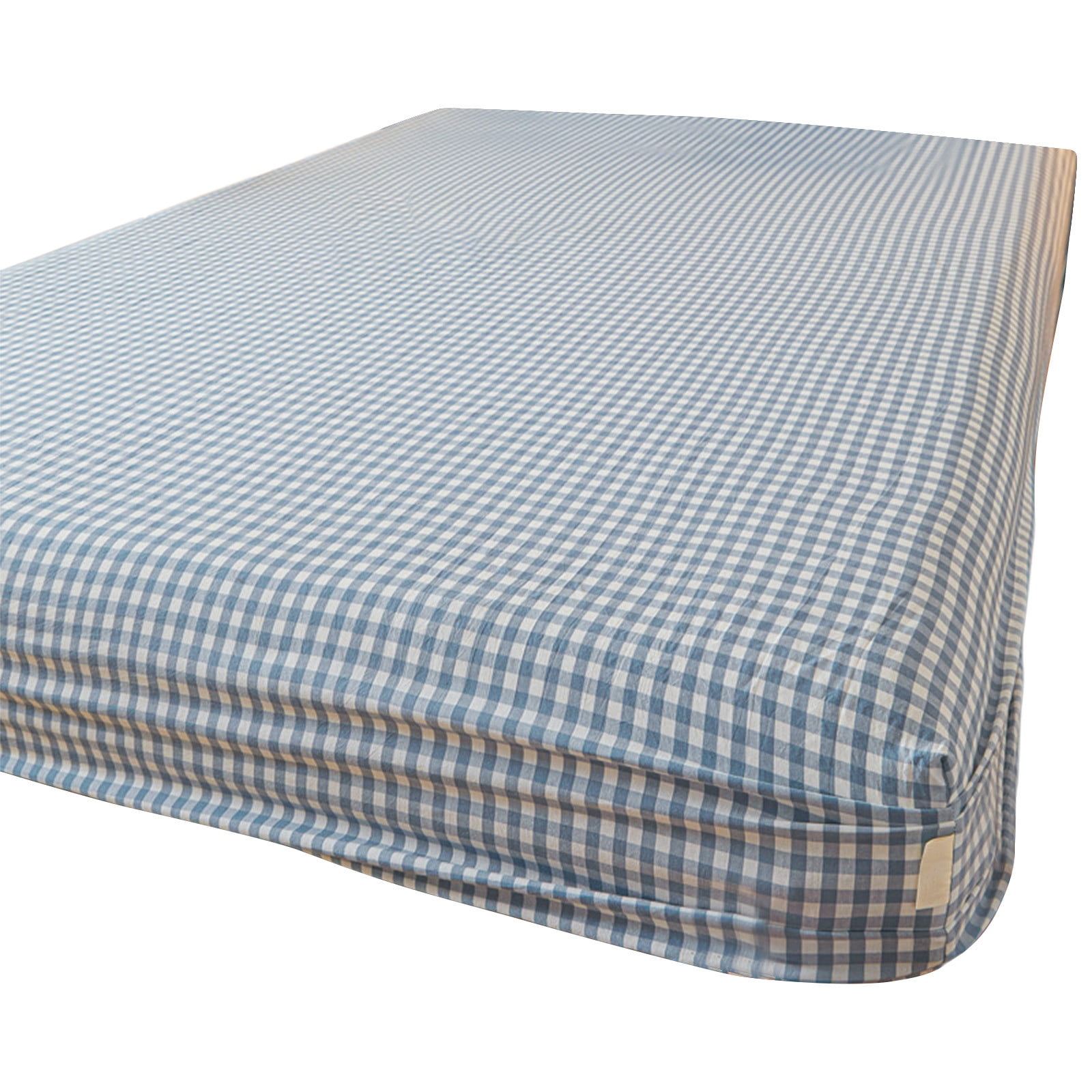 Luoshdecor Plaid Grid Checkered Fitted Sheet for Bedroom,Soft,Home Cozy ...