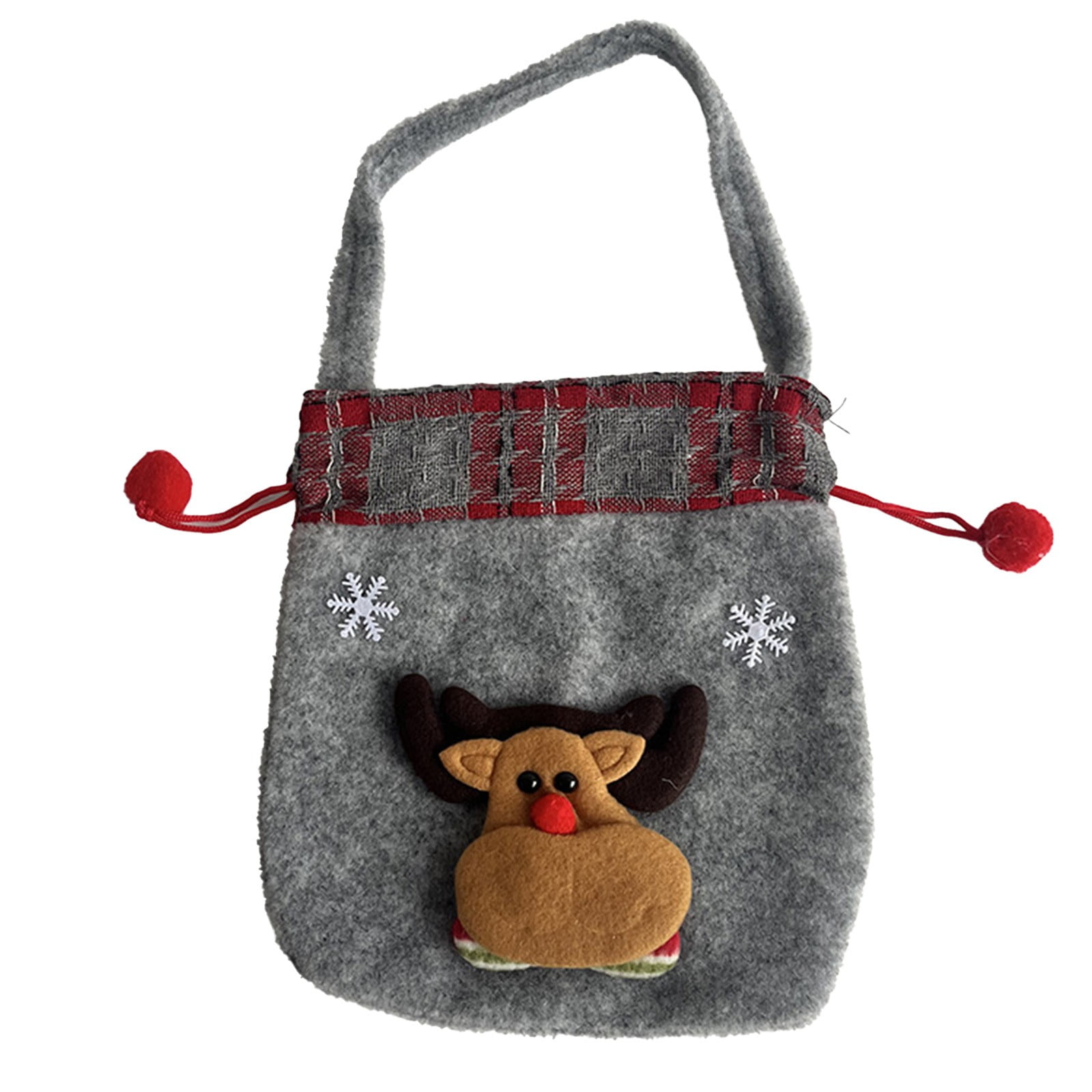 Luoshdecor Christmas Drawstring Gift Bags,15 in Holiday Candy Xmas Gift ...